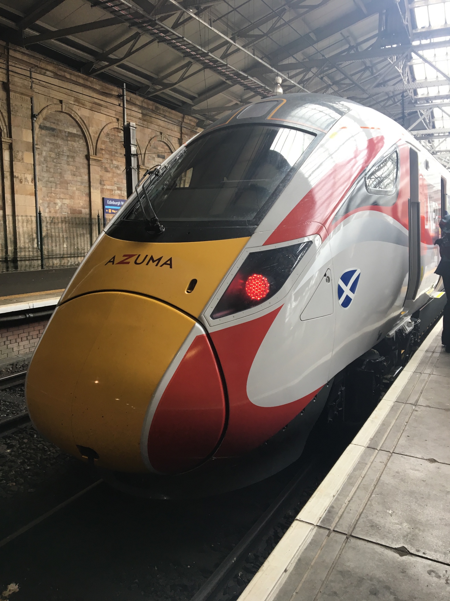 We Got To Take A Trip On Scotlands Very First Azuma Train Journey Nb Communication